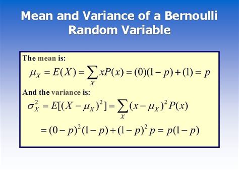Bernoulli Distribution A Bernoulli Distribution Arises From A