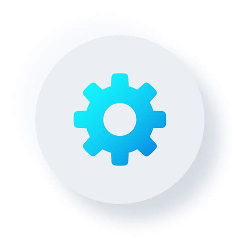 Neumorphic Settings Icon Neumorphism Ui Button 11888145 Png