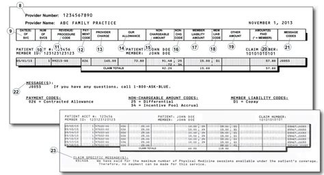 Explanation Of Benefits EOB Overview Therabill
