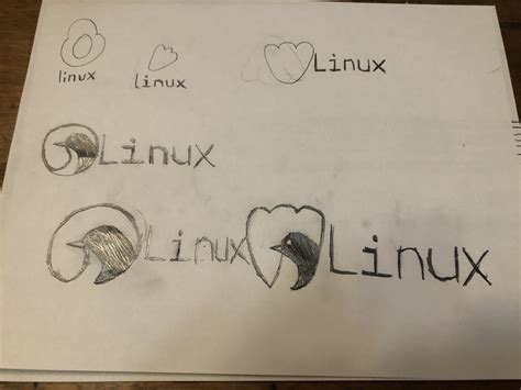 Tried Creating My Own Linux Logo As I Can T Find One Tux Is A Mascot Not A Logo And I Can T