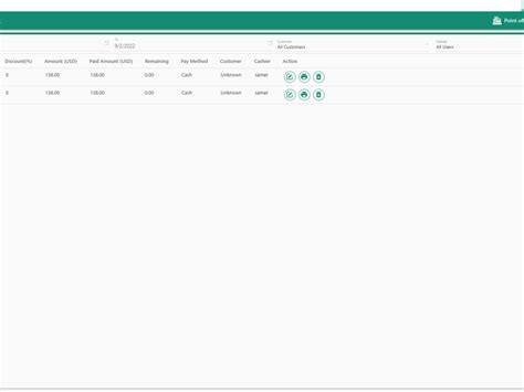 Point Of Salepos Management System Multi Currency Upwork