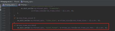 ffmpeg命令行参数 pix fmt分析—ffmpeg c源码分析 · ffmpeg原理