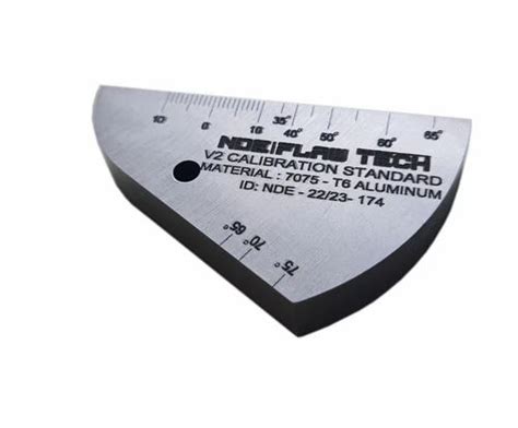 Personal Central Certification Stainless Steel Ut V2 Calibration Block