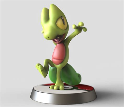 STL file Treecko FAN ART POKÉMON FIGURINE POKEMON D printing design to downloadCults