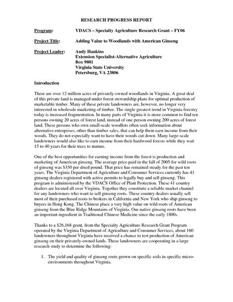 Progress Report Template Research 1 TEMPLATES EXAMPLE Progress Report Template Progress