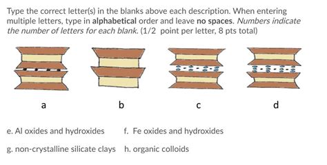 Solved 2 1 Phyllosilicates 3 1 1