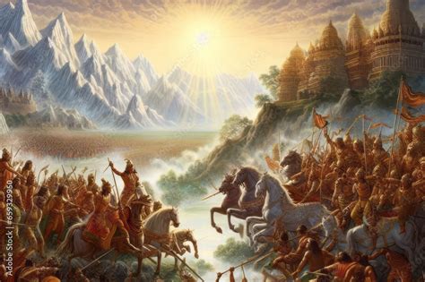 The War Between The Pandavas And Kauravas As Mentioned In The Hindu