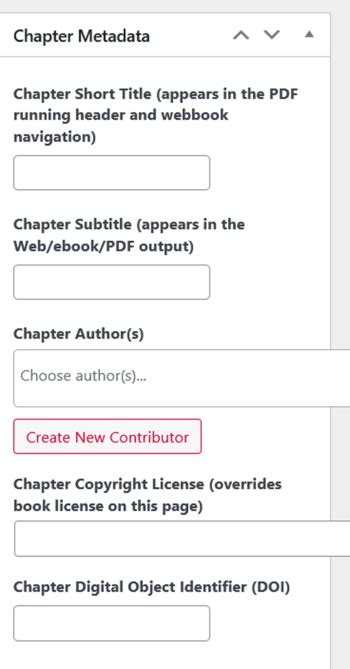 Chapter Authors And Subtitles University Of Arkansas OER Style Guide