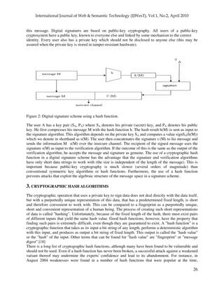 A Modified Approach For Implementation Of An Efficient Padding Scheme In A Digital Signature