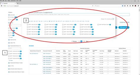 Cisco Optics Interoperability Matrix User Manual Cisco