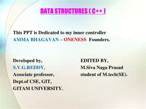 Ppt Data Structures C Powerpoint Presentation Free Download Id4583772
