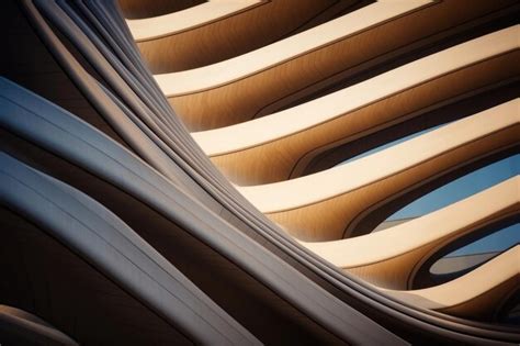 Architecture Outdoors Building Pattern Premium Ai Generated Image