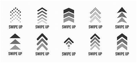 Arrow Swipe PNG Transparent Images Free Download Vector Files Pngtree