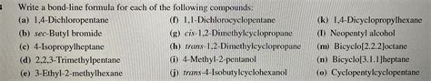 [answered] B Write A Bond Line Formula For Each Of The Following Kunduz