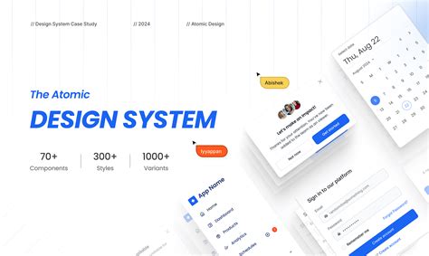 Design System Ui Ux Atomic Design System Behance