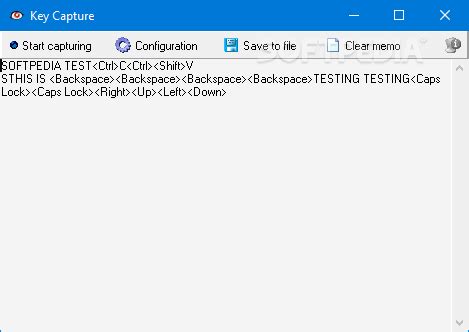 Key Capture Download Softpedia