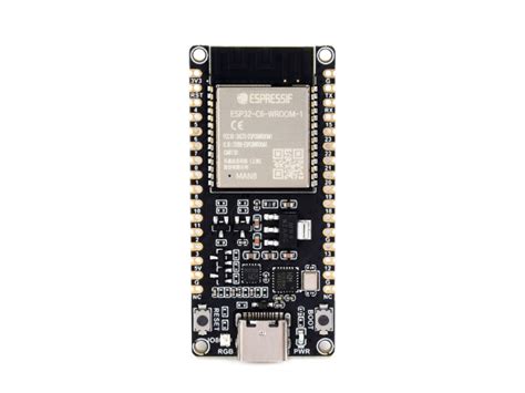 Waveshare Esp32 C6 Microcontroller Wifi 6 Development Board 160mhz Si 995