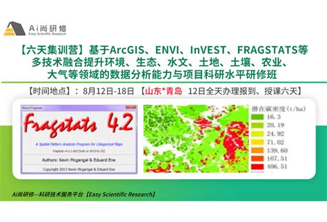 基于SRP模型 多技术融合在生态环境脆弱性评价模型构建时空格局演变分析与RSEI指数的生态质量评价及拓展应用高级培训班 Ai尚研修