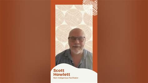 Scott Howlett Non Indigenous Facilitator Evolve Communities Youtube