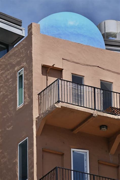Pasquale Blue Dome Topped Tower San Francisco 5 Stock Image Image Of