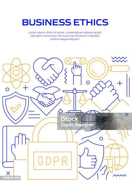비즈니스 윤리 관련 모던 라인 스타일 벡터 일러스트레이션 0명에 대한 스톡 벡터 아트 및 기타 이미지 0명 결심 결정 Istock