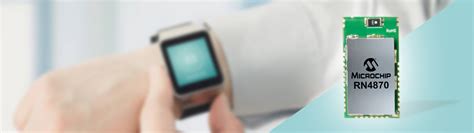 rn487x bluetooth low energy module the easy to use complete yet compact bluetooth solution