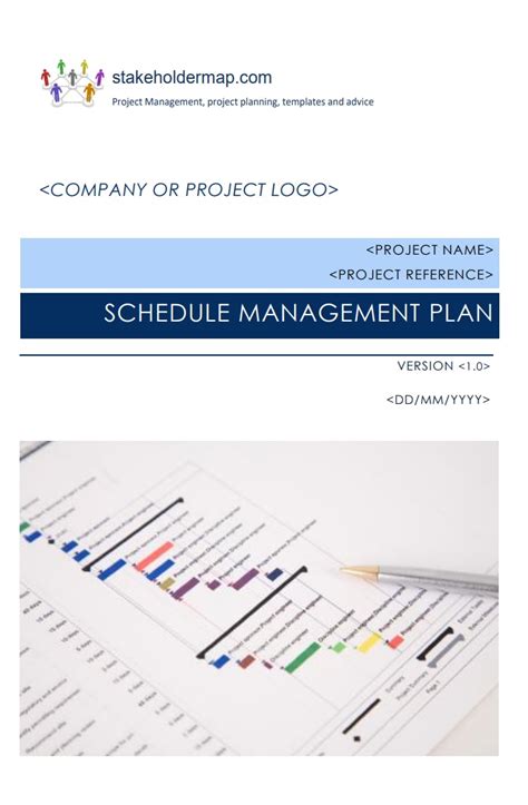 Project Schedule Template Free Word And Excel Templates