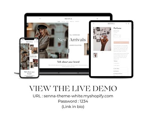 Shopify Theme Template Aesthetic Shopify Template Minimal Shopify
