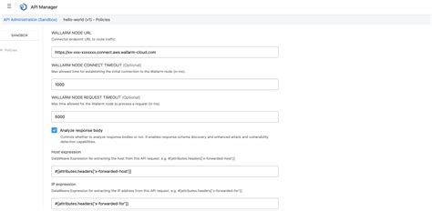 Mulesoft Wallarm Documentation