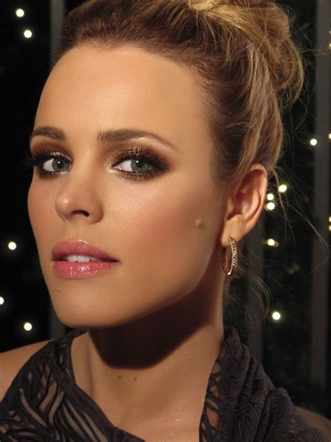 Rachel Mcadams Bronze Makeup Look Beautiful Makeup Gold Smoky Eye