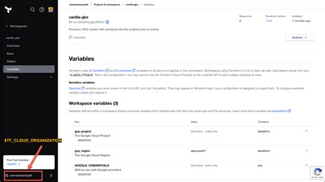 Tutorial Terraform Cloud Notification Triggers Harness Developer Hub