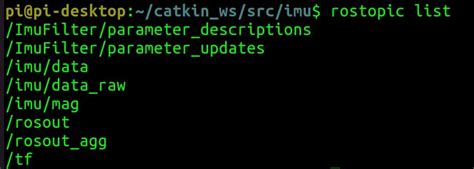 Warn Still Waiting For Data On Topics Imu Data Raw And Imu Mag