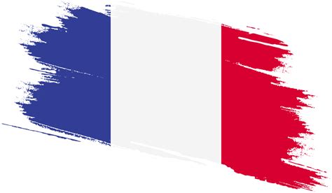 France Flag With Grunge Texture 12026930 Png