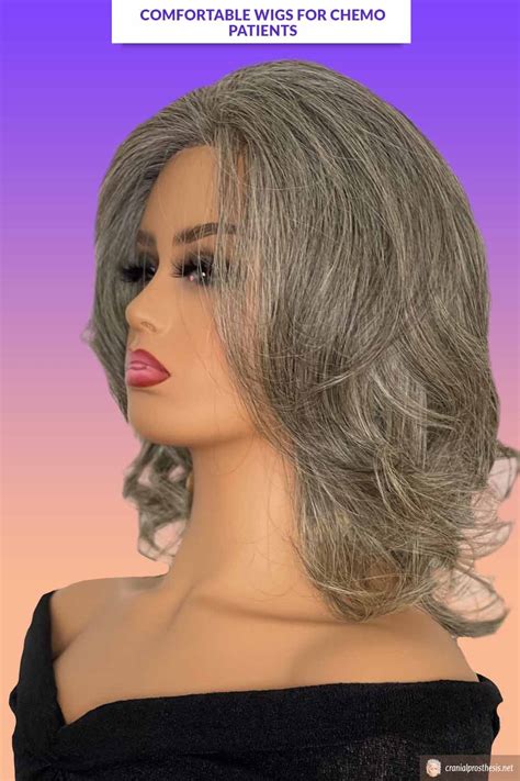 Comfortable Wigs For Chemo Patients Cranial Prosthesis Wigs