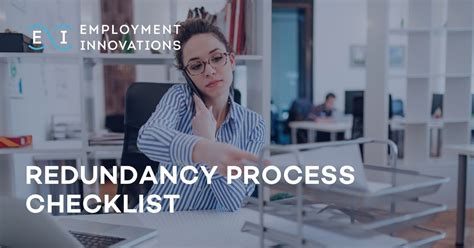 Redundancy Process Checklist Employment Innovations