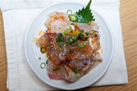 すみか6222 On Twitter Rt Hamagohanr 【お家居酒屋！鯛の中華風ごまカルパッチョ】 ①鯛、ごま油、白ごま