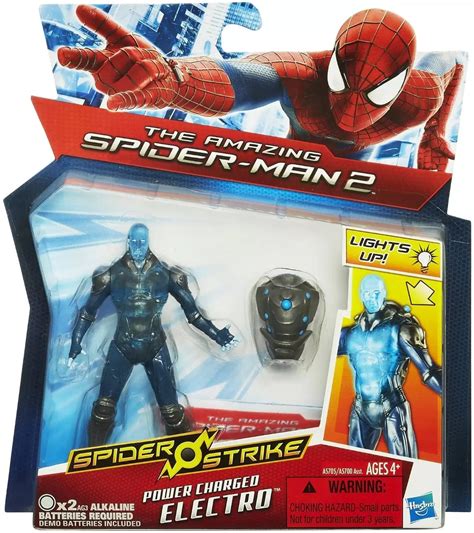 Electro Spider Man 2 Toy 2014 Marvel Legends Infinite Series The