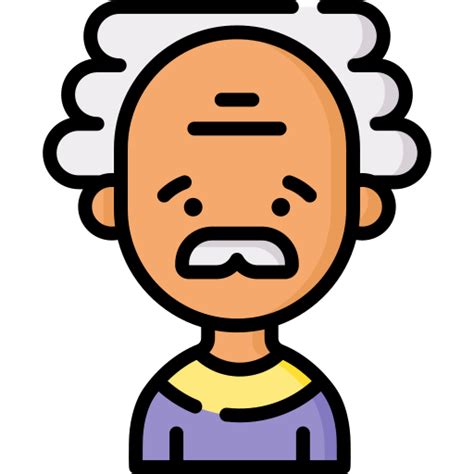 Grandpa Special Lineal Color Icon