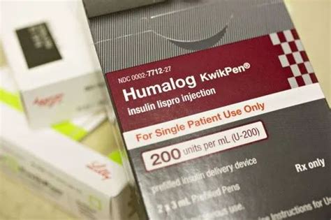 Insulin Analog Humalog 200 Iu Pen Eli Lilly Packaging Size 5 Pen At
