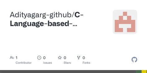 GitHub Adityagarg Github C Language Based Compiler