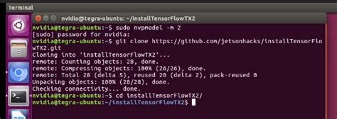 Jetson Tx2 安装tensorflow深度学习框架深度学习怎么设置虚拟内存 Csdn博客