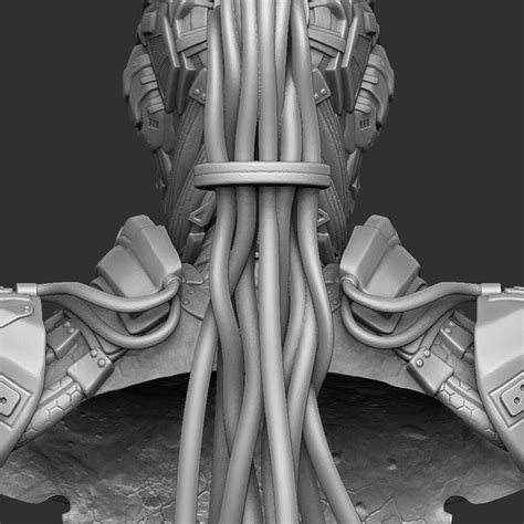 Cyrax From Mortal Kombat Bust 3d Model By Naeem32