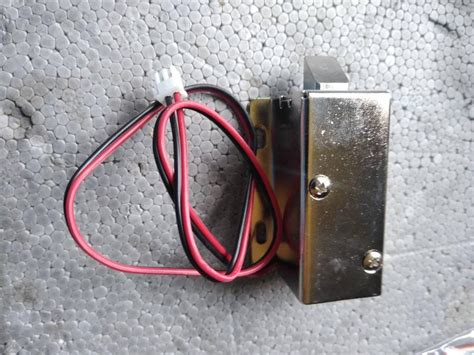 Y Tenemos Cerradura Electrnica Chapa Solenoide Arduino Y Pics 12v