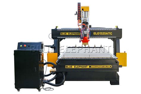 High Efficiency Linear ATC CNC Router For Wood Blue Elephant CNC Machinery