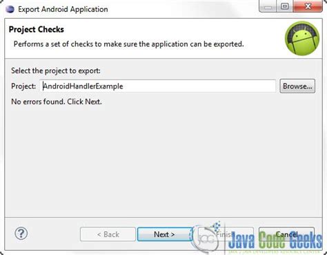 Build Android Application Package File Apk Using Eclipse Ide Java Code Geeks