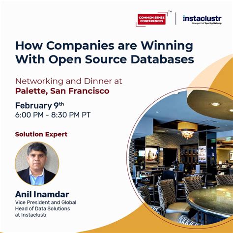 Gina Massetani On Linkedin Join Anil Inamdar In San Francisco To Discuss Your Open Source Strategy