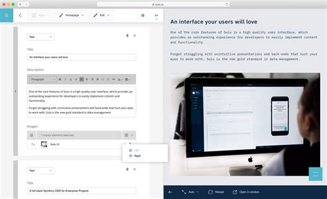 Leverage Sulus Admin Ui For Symfony Applications Sulu