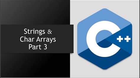 Char Arrays And Strings Part 3 String Operations Youtube