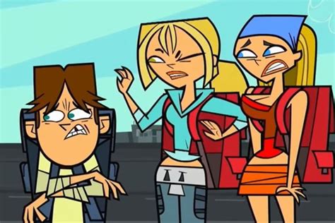 Cody Bridgette And Lindsay Total Drama Island Drama Tv Series