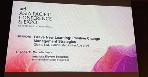 【atd Apac 2025 カンファレンス講演レポート①】ai導入と組織変革：人間とaiが共に進化する未来へ｜【fun With Hr】hr